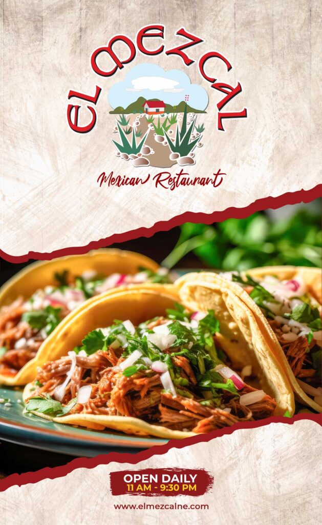 Table Menu Columbus – El Mezcal
